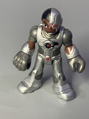 Imaginext DC Super Friends Justice League CYBORG Cannon Arm Action ...