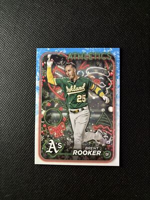 2024 Topps Holiday #H41 Brent Rooker | eBay