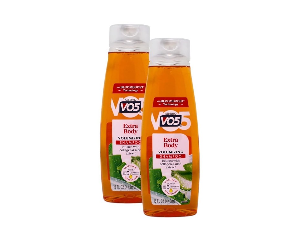 2 Bottles of Alberto VO5 Extra Body Volumizing Shampoo - 12.5 Oz for ...