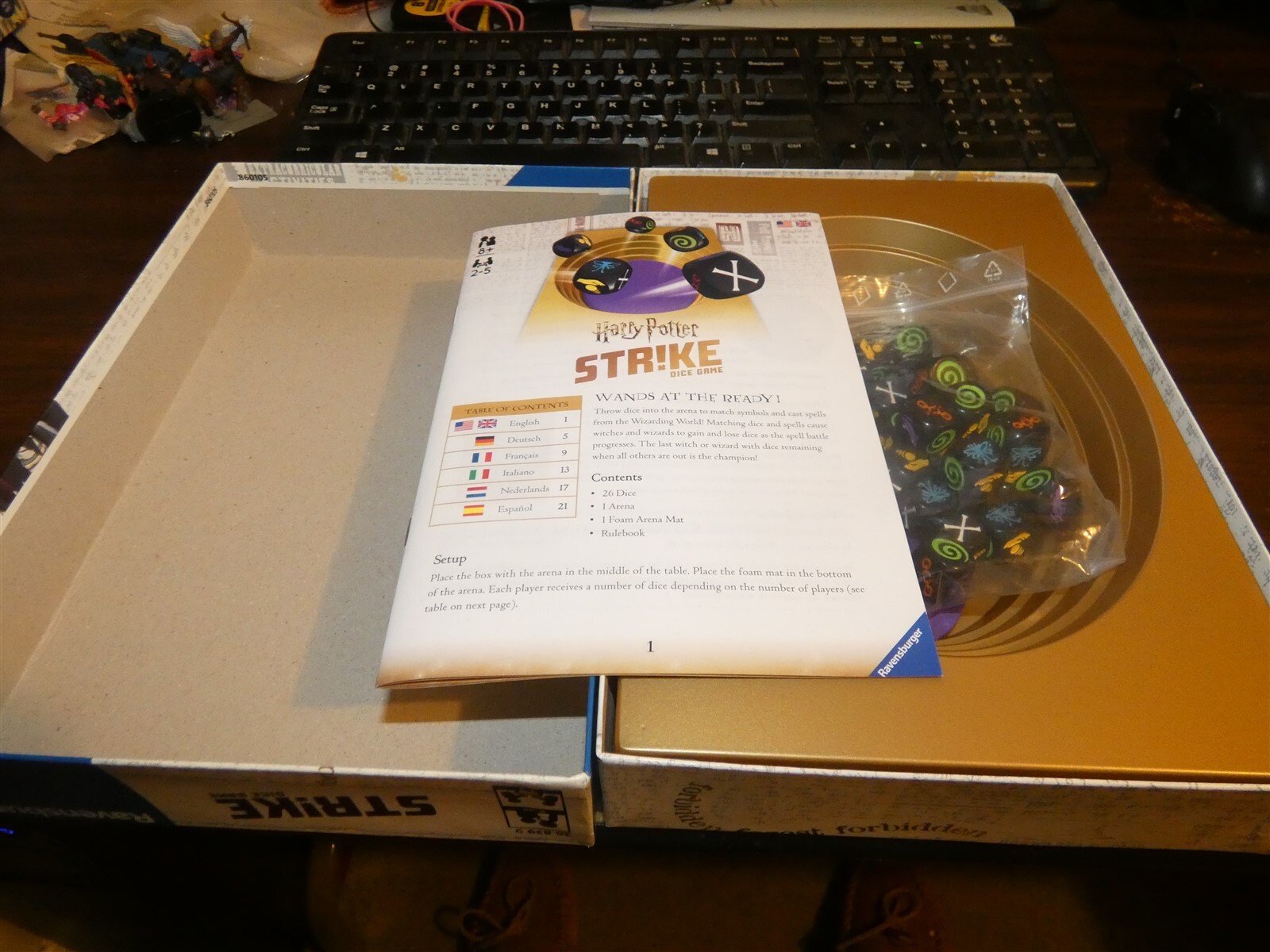 Ravensburger: Harry Potter Strike Dice Game: Complete | eBay