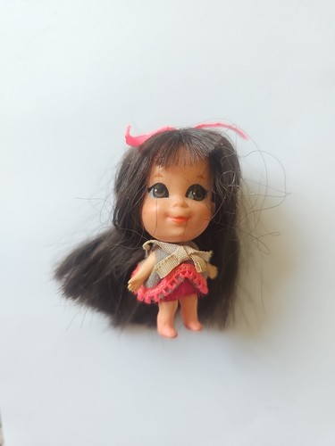 Vintage Mattel Liddle Kiddles Lucky Locket LORETTA Doll 2" 1960s | eBay