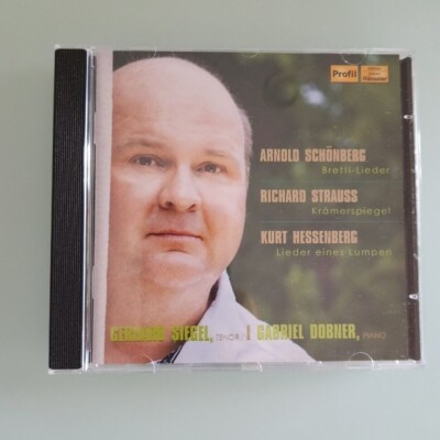 ARNOLD SCHONBERG: BRETTL-LIEDER; RICHARD STRAUSS: KROMERSPIEGEL; KURT ...