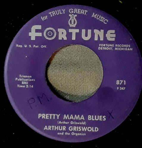 New Breed Rocker ! ARTHUR GRISWOLD Pretty Mama Blues FORTUNE 871 M- | eBay