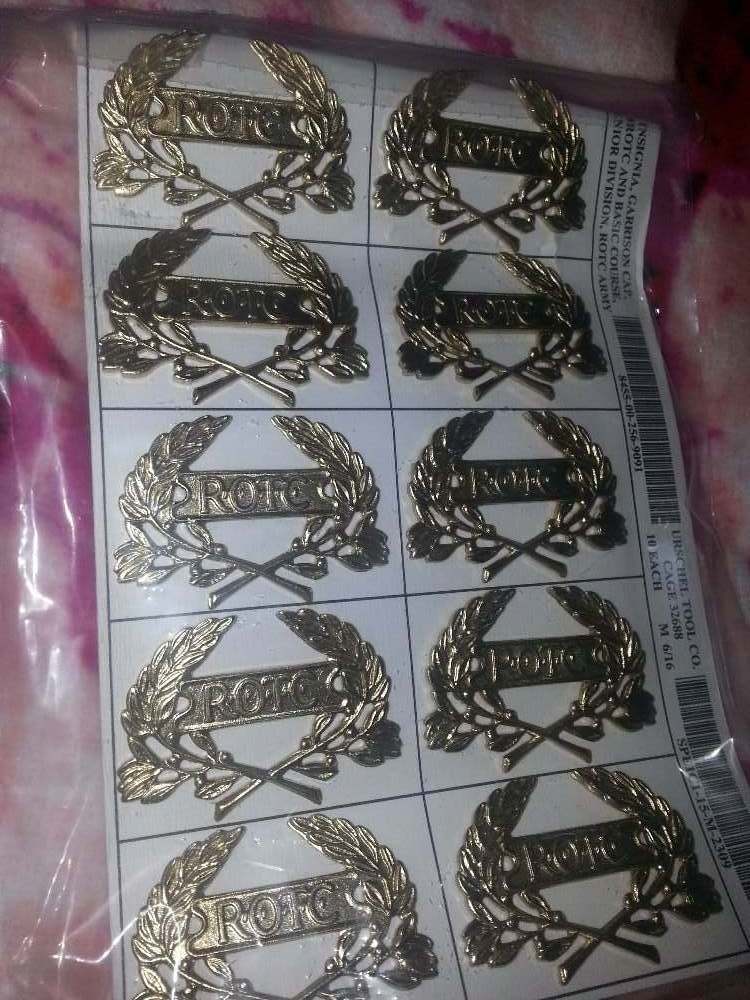 1 NEW Insignia Garrison Cap JROTC basic course senior division ROTC ...