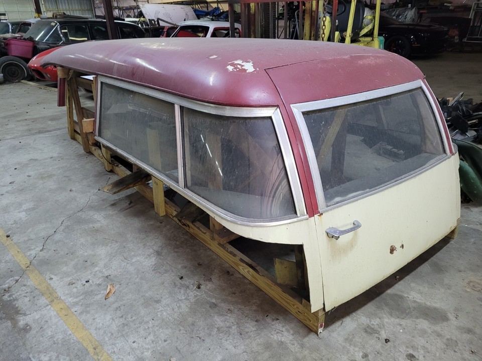 MILLER METEOR ROOF Ghostbusters ECTO 59 Buick Hearse glass Top Mm ...