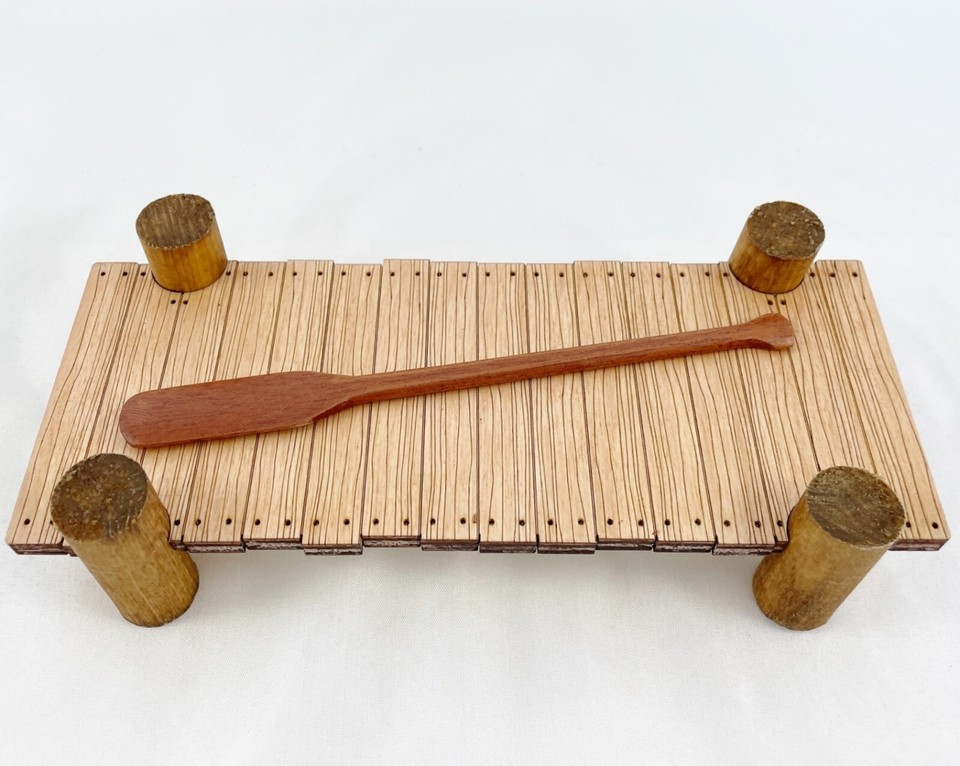 MINIATURE WOODEN PADDLE, 6-3/8 IN. LONG, FOR USE WITH BOAT MODELS | eBay