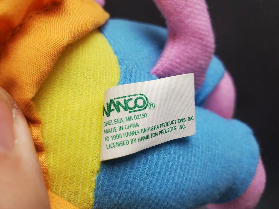 Vintage 1990 Nanco Snagglepuss Hanna Barbera Cartoon Stuffed Animal ...