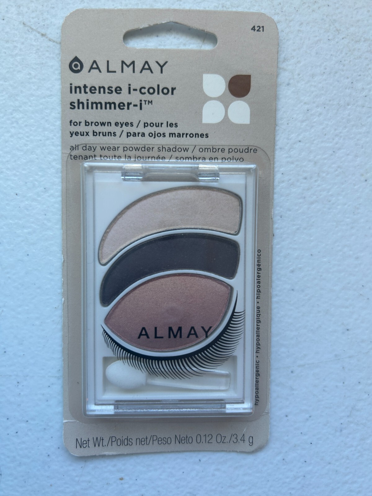 Almay Intense i-Color for Brown Eyes #421 Trio Eyeshadow Full Size | eBay