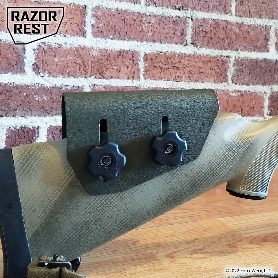 Top OD Green Cheek Riser .093 Razor Rest Adjustable Rifle Stock Rest ...