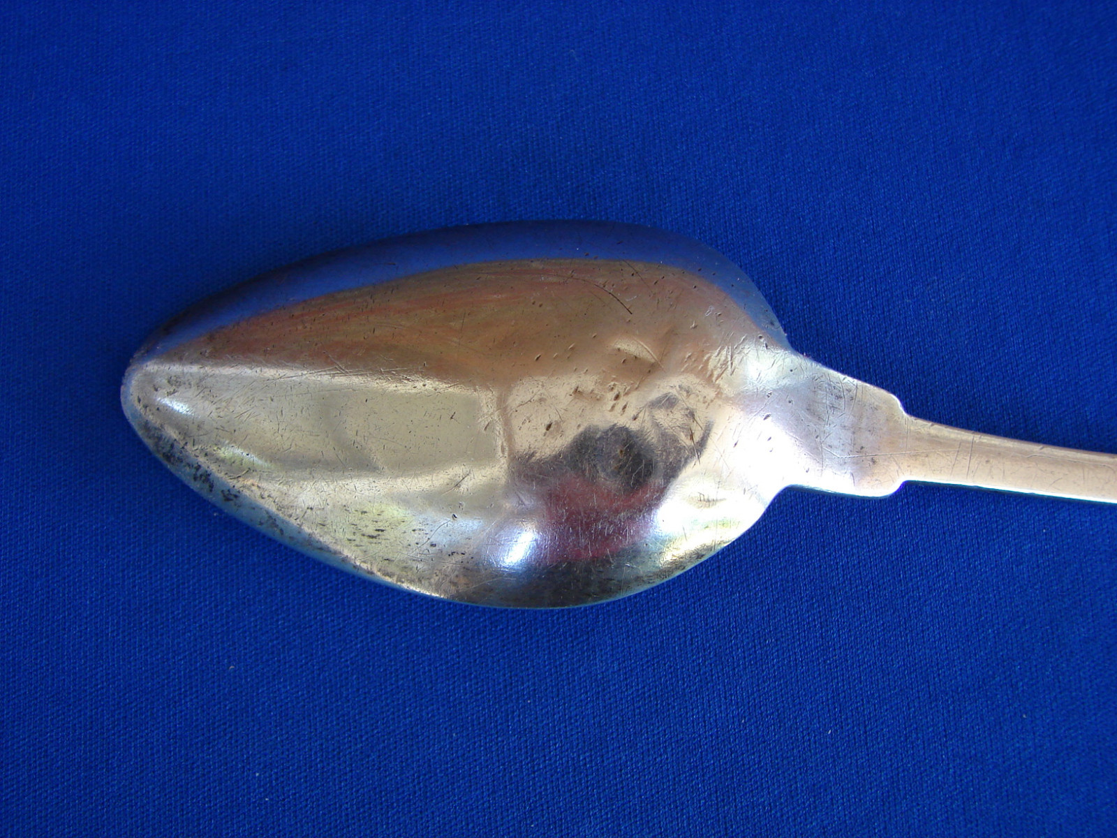 Southern Coin Silver William Mitchell, Richmond Virginia Serving Spoon ...