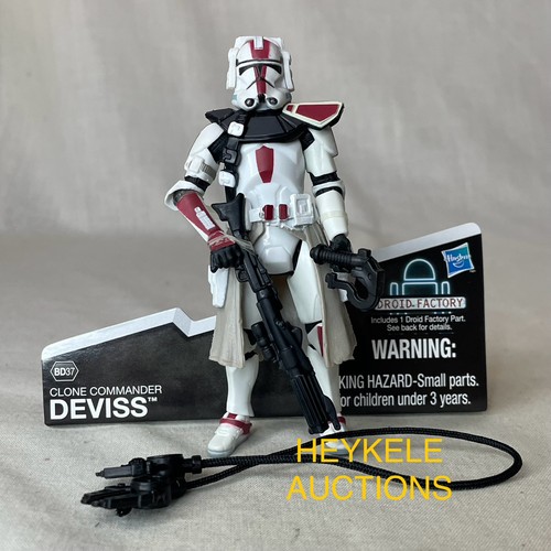Star Wars Figure Clone Commander Deviss Legacy Collection 37 2009 ...