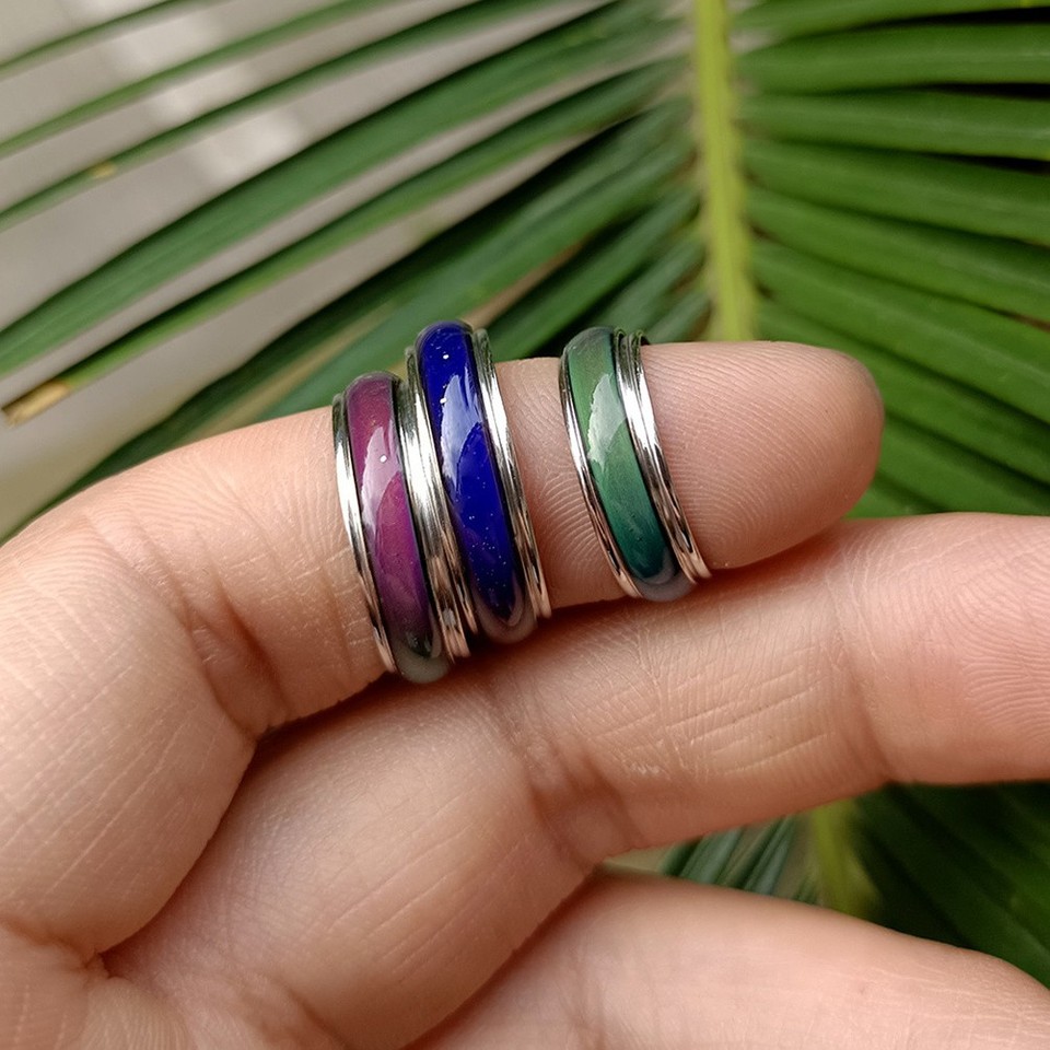 Copper Fashion Mood Color Change Band for Women Men and Kids | eBay UK