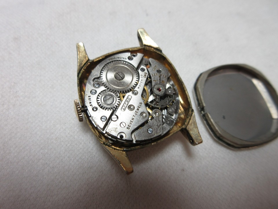 VINTAGE ACCRO MENS WRIST WATCH SEIDENSTICKERS ART DECO WATCHMAKER #28 ...