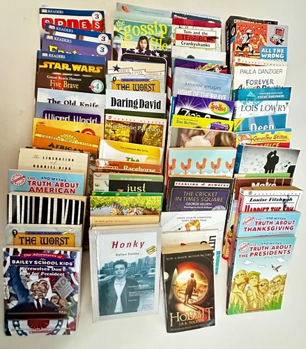 Lot of 67 Children Fiction Chapter BOOKS RANDOM MIX PB/HC | eBay