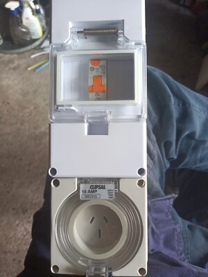 Clipsal 15amp Outlet With RCD Protection | eBay Australia