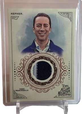 2019 Topps Allen & Ginter Relic Card #FSRA-TK Tyler Kepner W/Top Loader ...