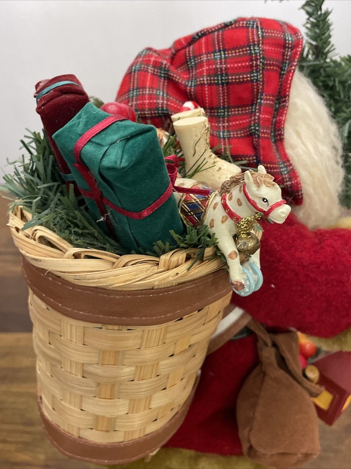 Amazing Large Vintage Old World Style Santa Kris Kringle 16” Christmas ...