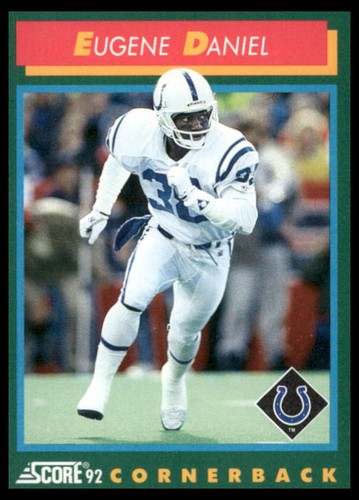 1992 Score #251 Eugene Daniel Indianapolis Colts | eBay