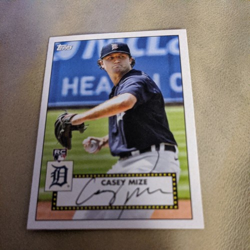 2021 Topps Series 1 Casey Mize Rookie Card 1952 Topps Redux Insert #T52 ...