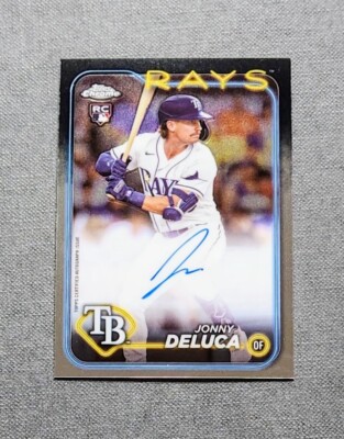 Jonny Deluca Rookie Autograph - 2024 Topps Chrome | eBay