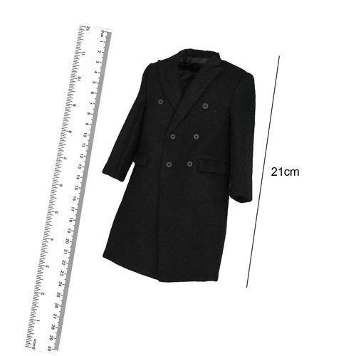 Fashion 1:6 Scale Miniatures Outfits Trench Coat Cosplay Figure Costume ...
