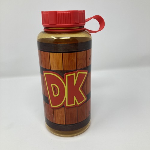 Donkey Kong DK's Barrel 24 oz. Water Bottle- (NEW) | eBay