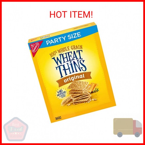 Wheat Thins Original Whole Grain Wheat Crackers, Party Size, 20 oz Box | eBay