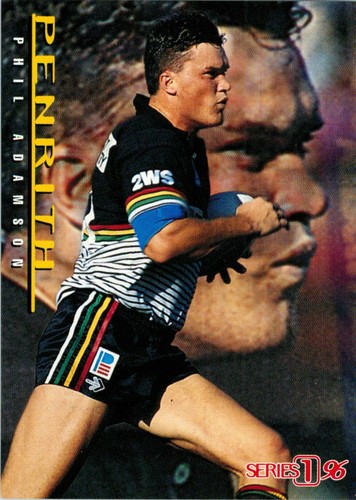 1996 PENRITH PANTHERS NRL Card PHIL ADAMSON | eBay UK