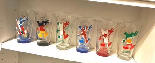 Disney Epcot Glass Set - 6 Piece | eBay