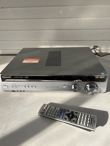 Panasonic AV Receiver SA-XR55 Silver Amplifier Tested works great | eBay