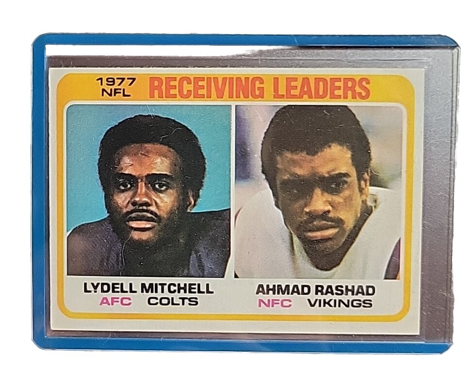 1978 Topps Receiving Leaders #332 Lydell Mitchell Ahmad Rashad | eBay