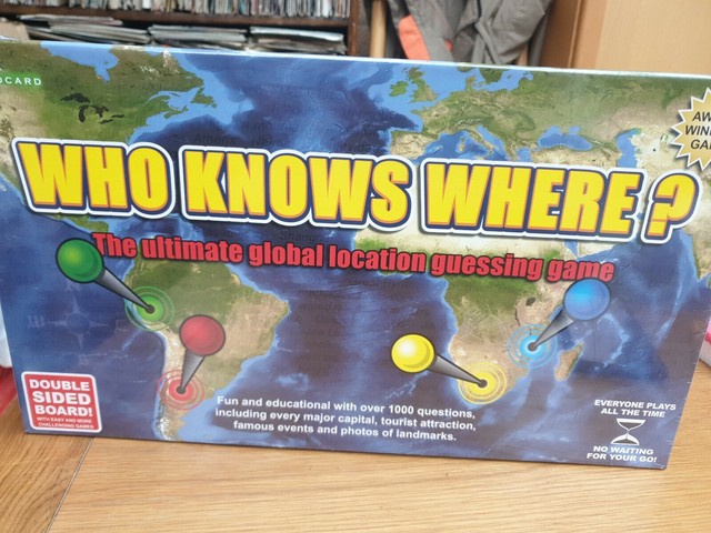 Who Knows Where? The Global Location Guessing Board Game 100 Complete ...
