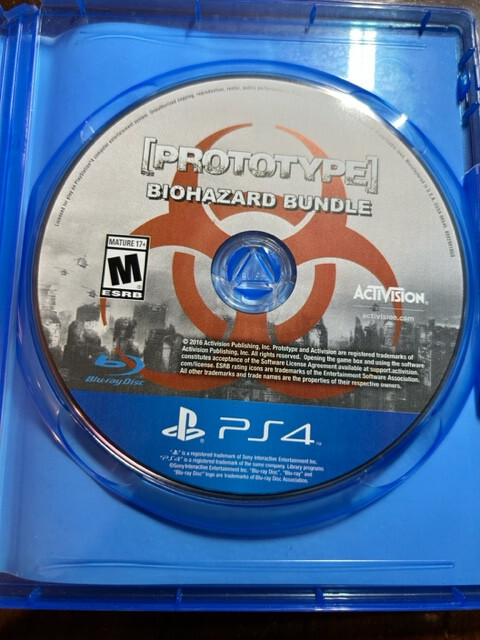 Prototype Biohazard Bundle PS4 PlayStation 4 Complete - Ships Free ...