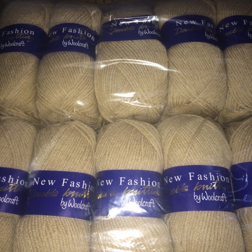 Woolcraft DK Wool Yarn New Fashion Double Knit Knitting & Crochet PACKS ...