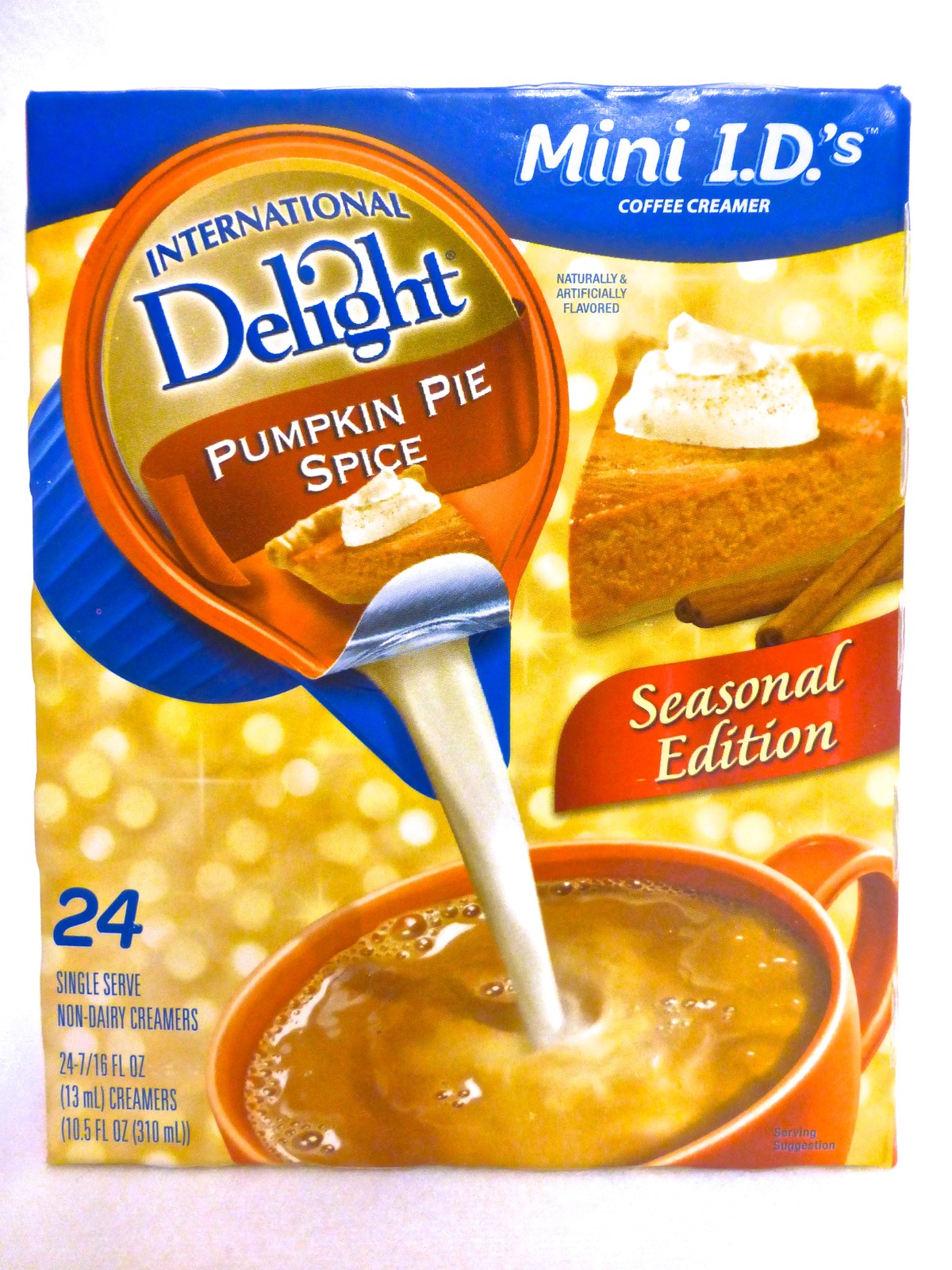 INTERNATIONAL Delight Mini I.D. Liquid Coffee Creamer Singles Flavor ...