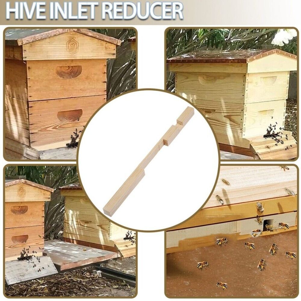Beehive Entrance Wood Hive Entrance Protector Beekeeper Equip ...