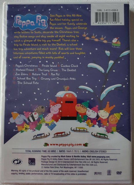 Peppa Pig: Peppa's Christmas (DVD, 2014) for sale online | eBay