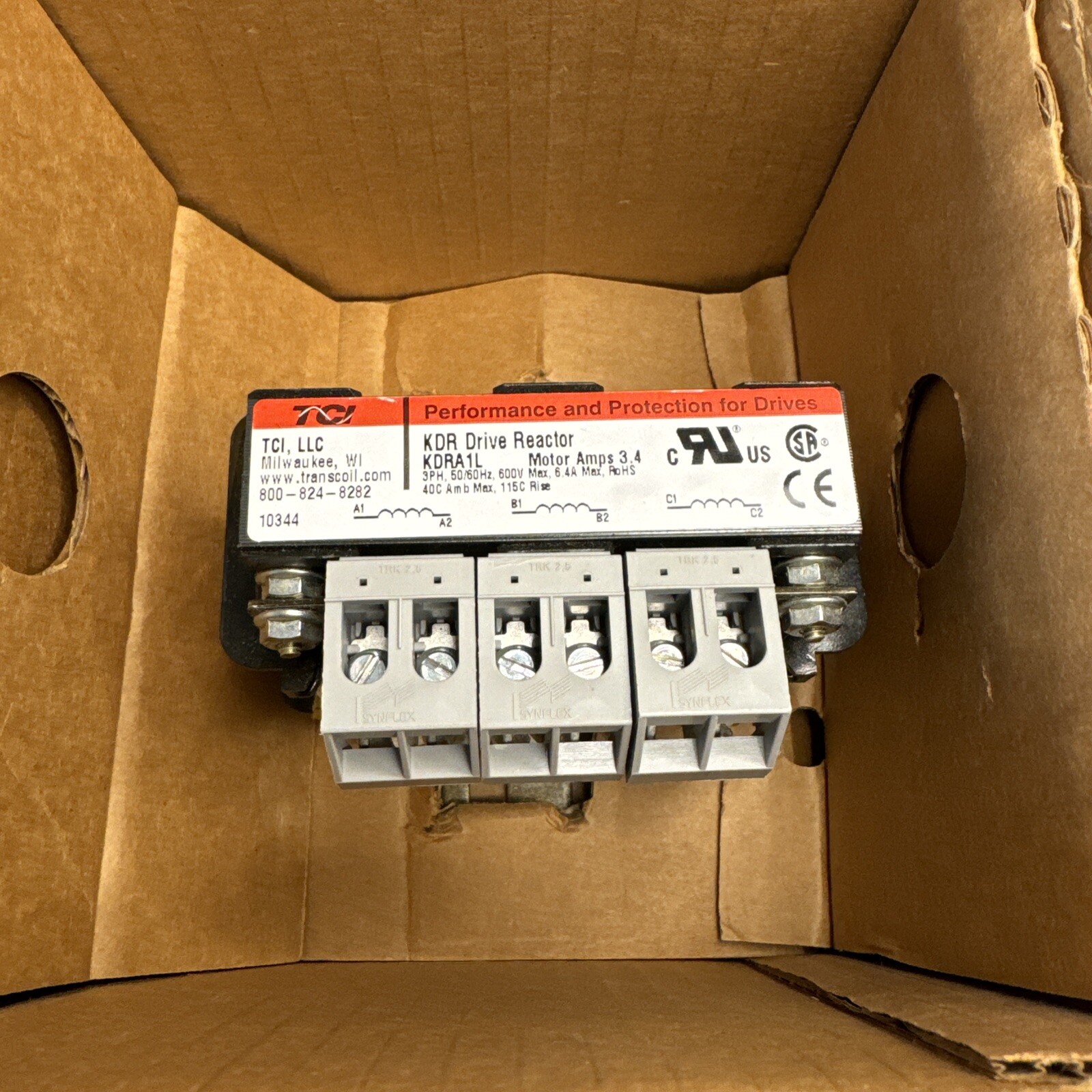 TCI KDRA1L Drive Reactor 2HP | eBay