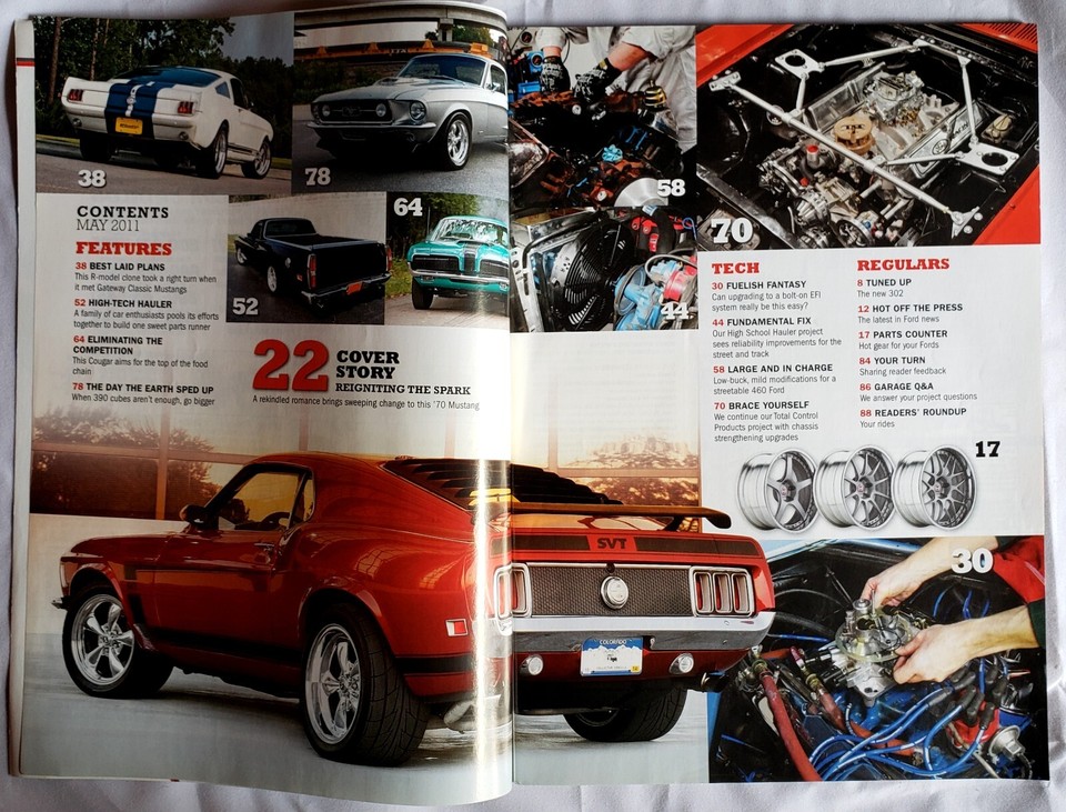 Modified Mustangs & Fords - 2011 May - Auto Car Performance Magazine | eBay