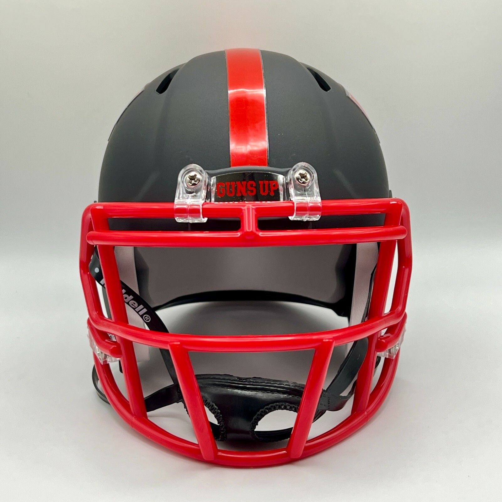 Texas Tech Red Raiders CUSTOM Concept Matte Black Mini Football Helmet ...