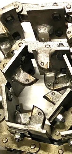 GROUND HOG T4 Walk Behind Trencher Replacement Digging Chain With Shark ...