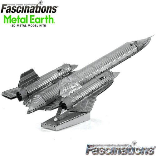 Metal Earth SR-71 Blackbird 3D Laser Cut DIY Model Hobby Aircraft Plane ...