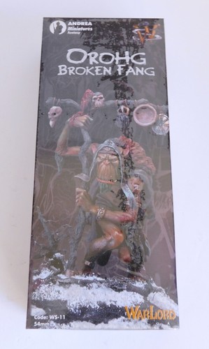 Andrea Miniatures -Warlord Saga - Orohg Broken Fang 54mm Metal Model ...