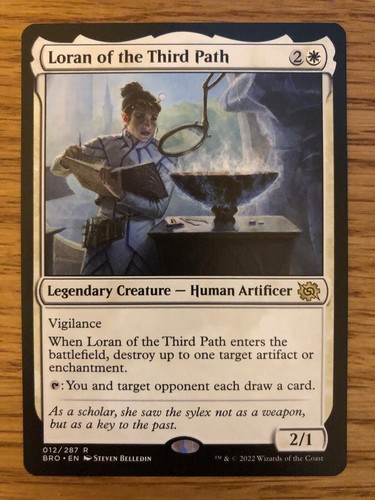 Loran of the Third Path - NM - The Brothers' War- Magic The Gathering | eBay UK