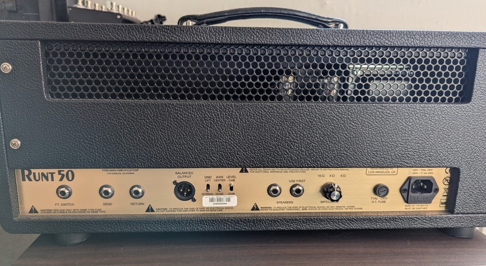 FS / FT: Friedman Runt 50 - Amps £ Discussions on theFretBoard