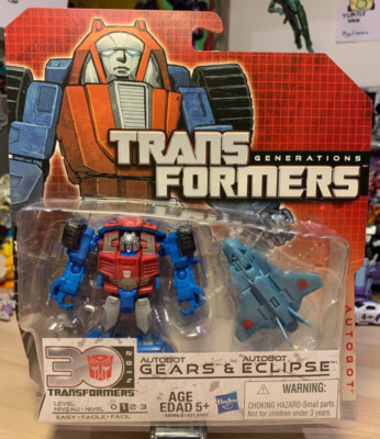 Transformers Generations Thrilling 30 Autobot Gears & Eclipse SEALED ...