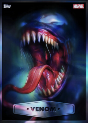 Topps Marvel Collect Close-Ups S7 - Venom Crystal Holographic SR Award ...