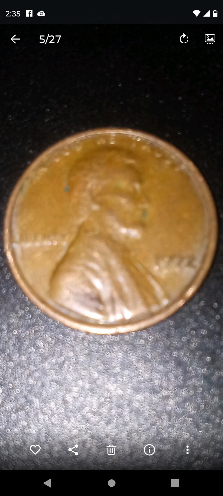 1972d Penny Ddo Ddr D/d extra columns on 6th and 9th columns | eBay