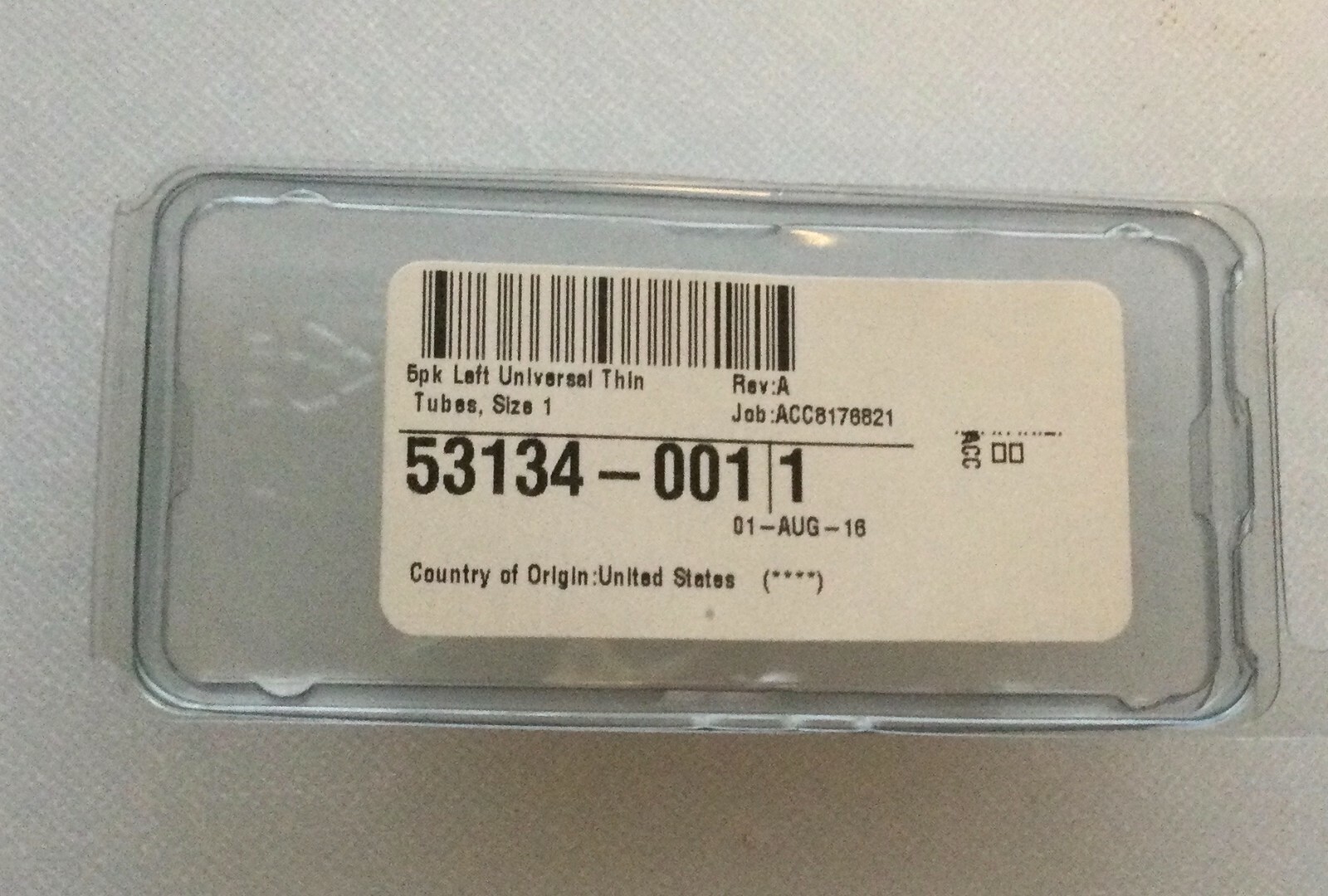 Starkey Mini BTE - Thin Tubes for Hearing Aids, Size 1, Left and Right ...