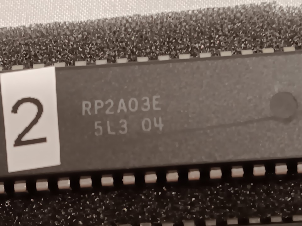 Nintendo NES CPU OEM RP2A03/NES PPU OEM RP2C02G w/XTAL (NTSC) | eBay